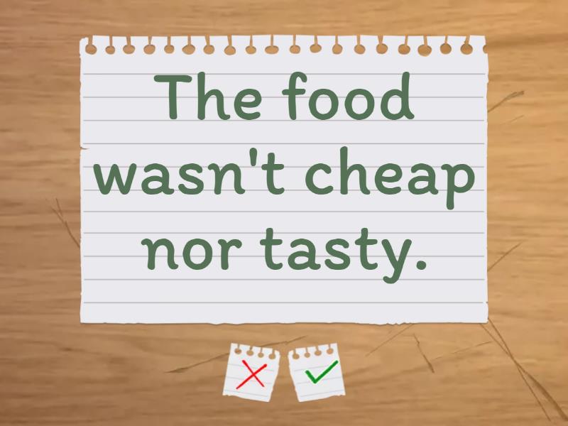 Correct or Wrong? - Flash cards