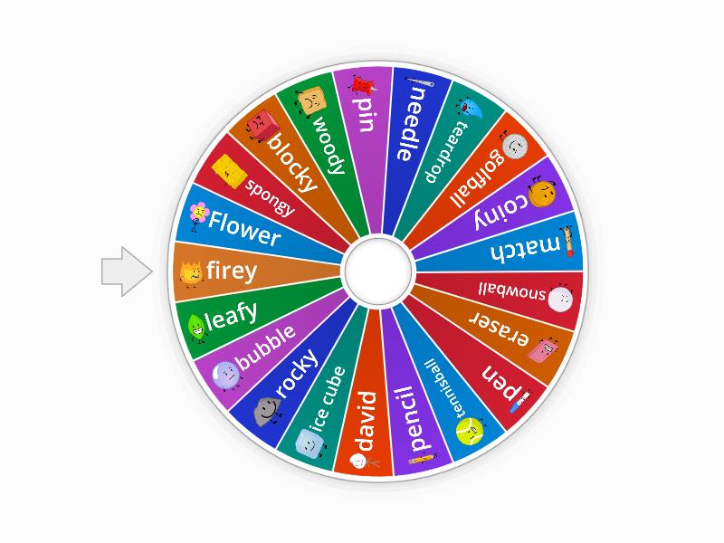 bfdi wheel - العجلة العشوائية