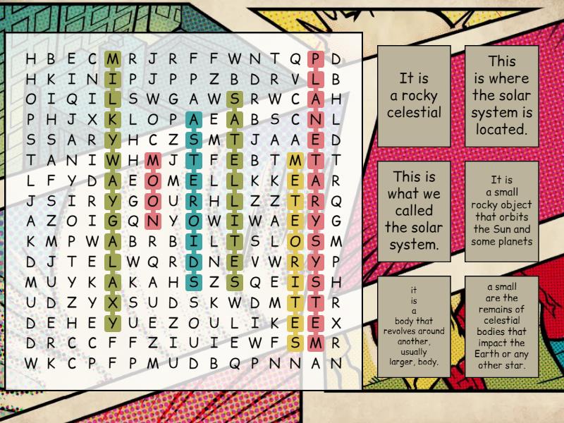 Find Me! - Wordsearch