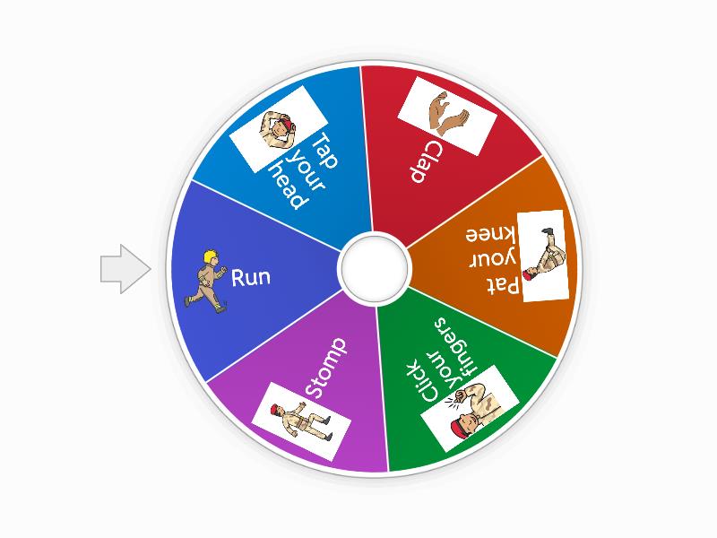 Let's do the action - Spin the wheel