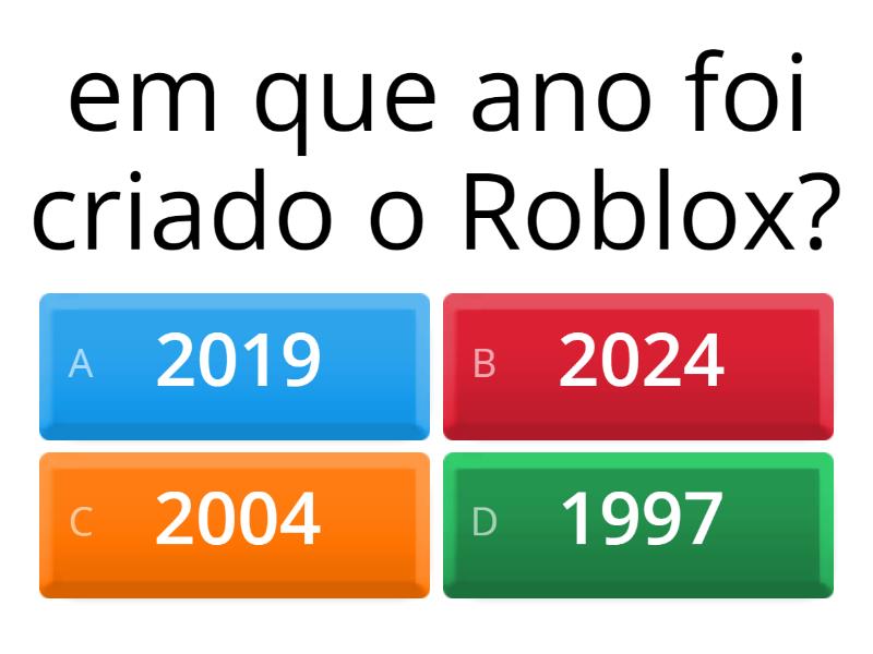 Do Roblox Quiz