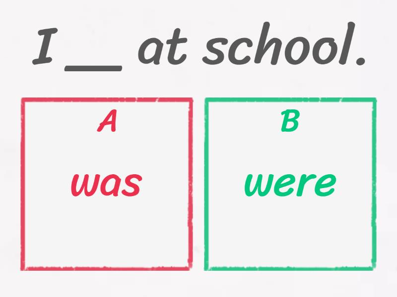 FF2 UNIT 14 L2 grammar - was/were - Quiz