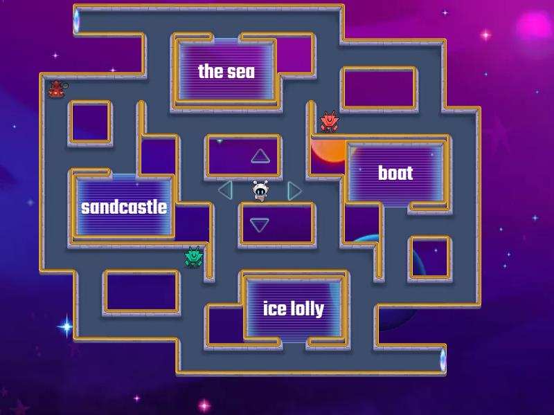 FF1 Unit 15 L1+L3 maze - Maze chase