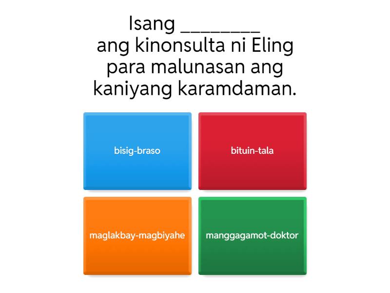 ANG PEKE - Cuestionario