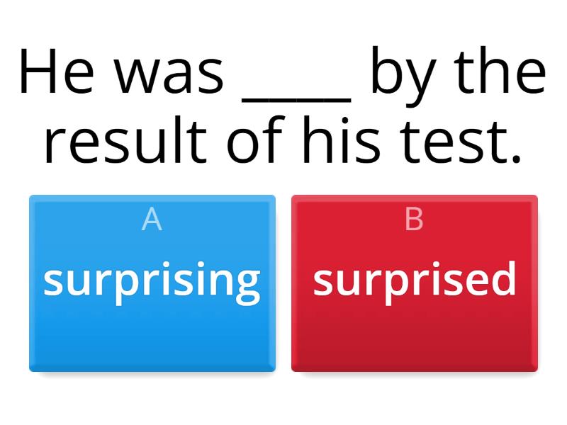 High Note 2 Unit 6E Adjectives (ed, ing) - - Quiz