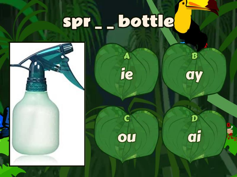 Year 2 : Phonics 'ay', 'ou', 'ai' and 'ie' - Quiz