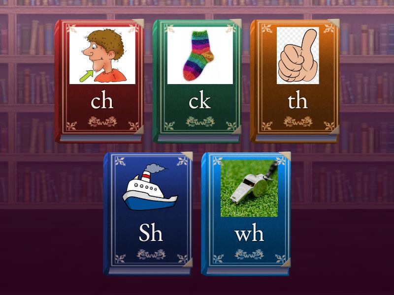 Digraph cards - Fichas giratorias