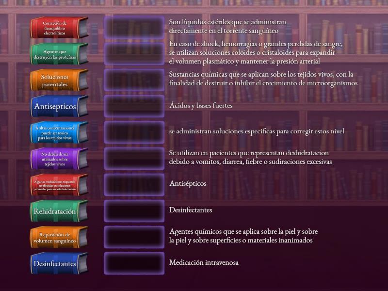 Introducción a la farma - Match up