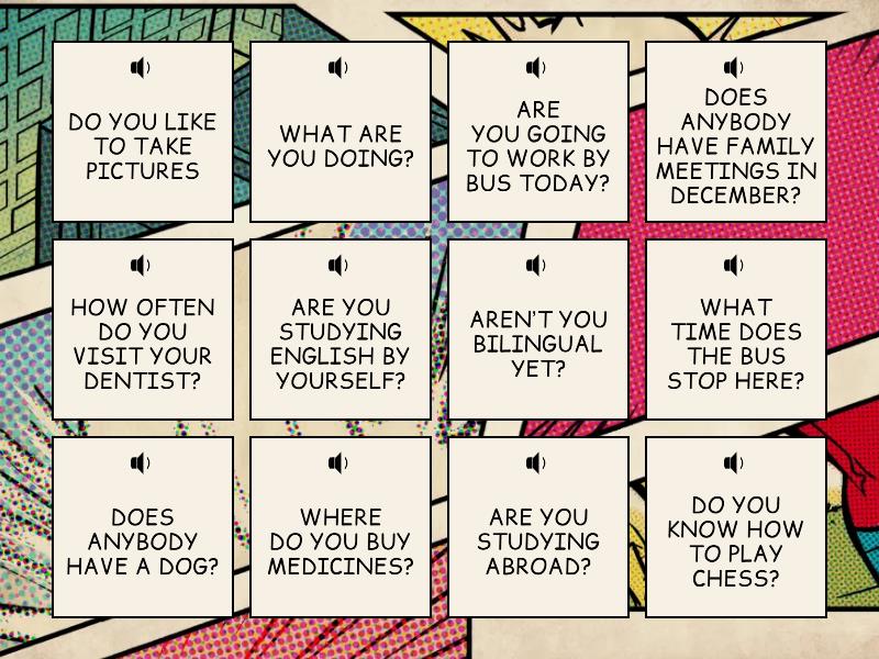 6. PRACTICE - CONVERSATION - Flip tiles