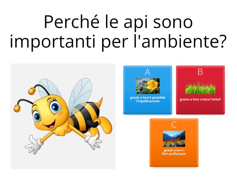 il mondo delle api - Quiz