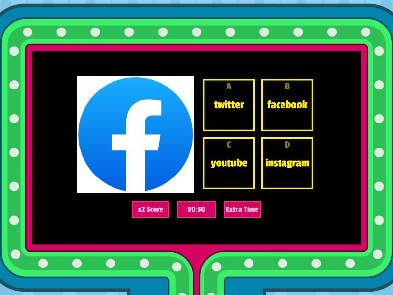 Social Media Icons Quiz - Gameshow quiz