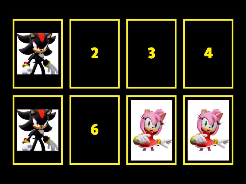 MEMORAMA SONIC - Parejas