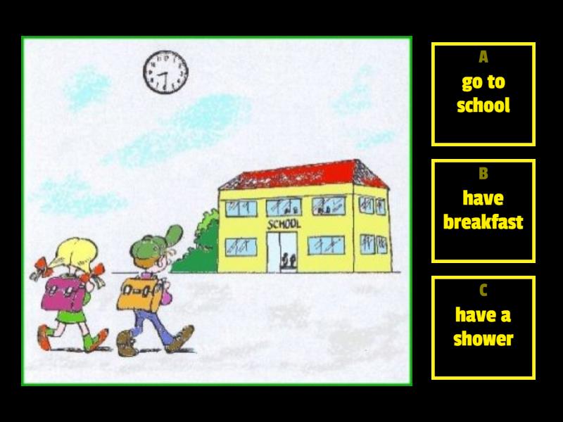 Daily routine - Quiz