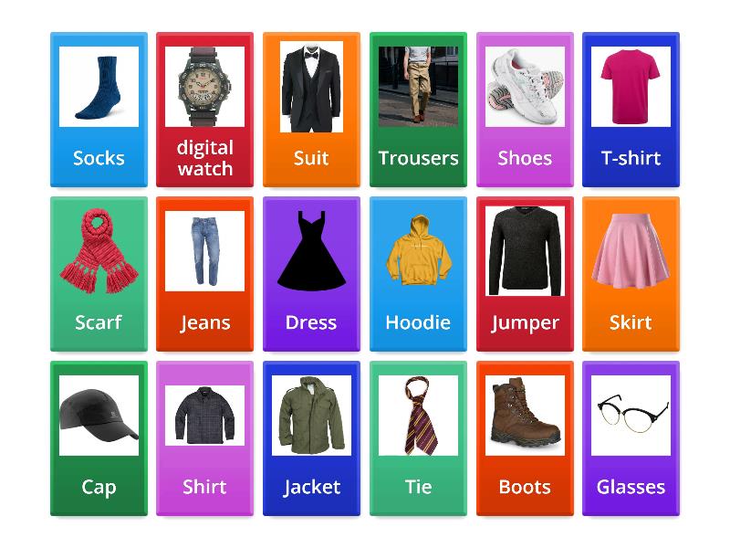 Clothes - Flip tiles