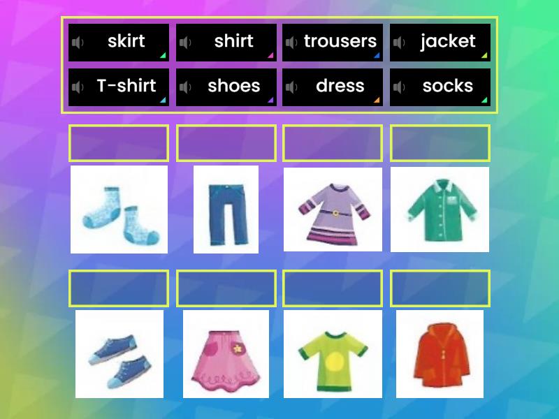 Academy Stars 1. Unit 8. Vocabulary. Match - Match up