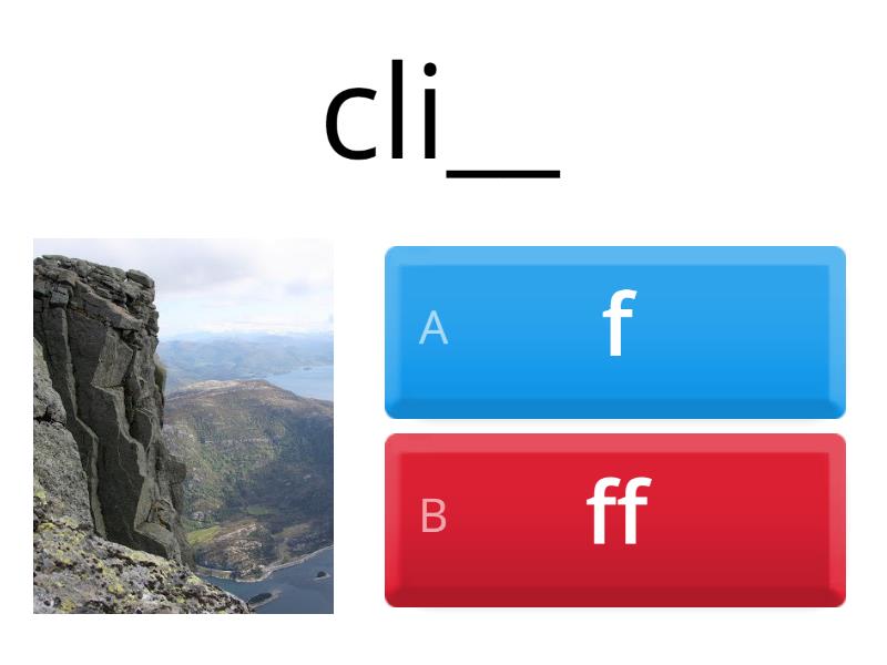 Flossy Words f/ff - Quiz