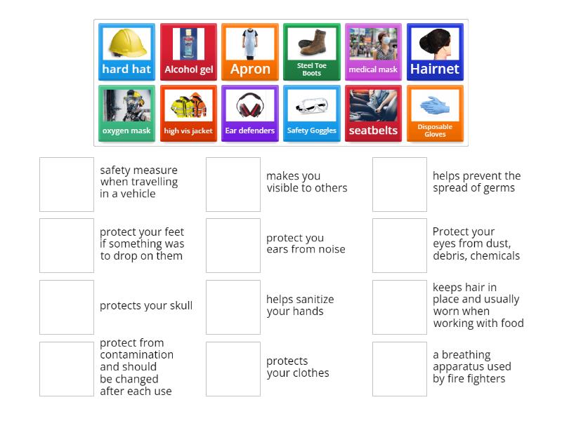 Personal Protective Equipment - Match up