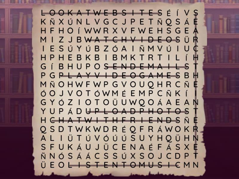 Review 6th grade Unit 1 - Wordsearch