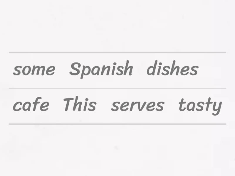 Solutions Upper Unit1E Position of adjectives - Unjumble