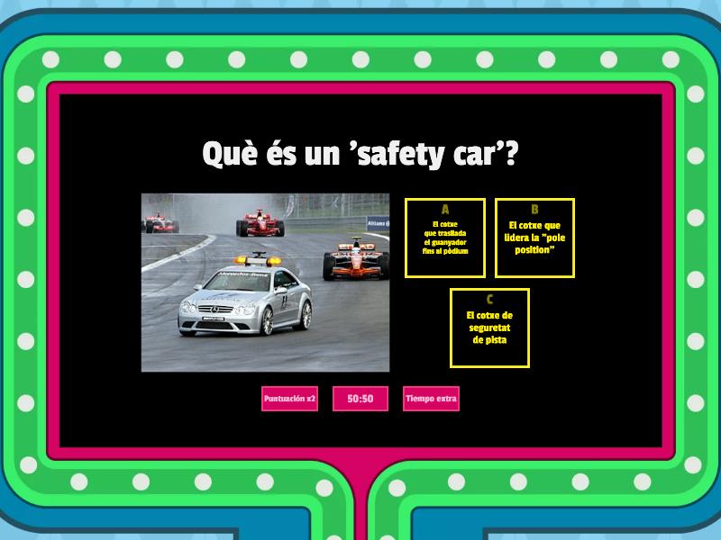 Quant saps de F1? - Concurso de preguntas