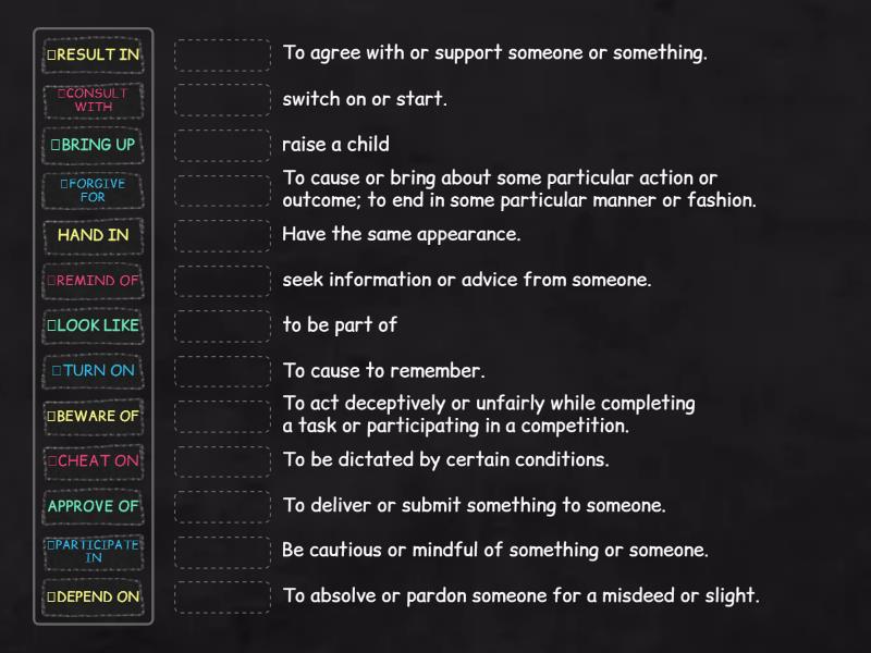 PROBLEMS WITH PREPOSITIONS 1 - Match up