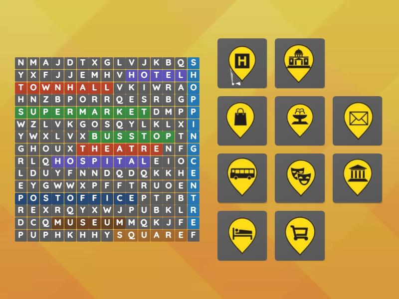 LEARN WITH US 5 UNIT 3 VOCABULARY - Wordsearch