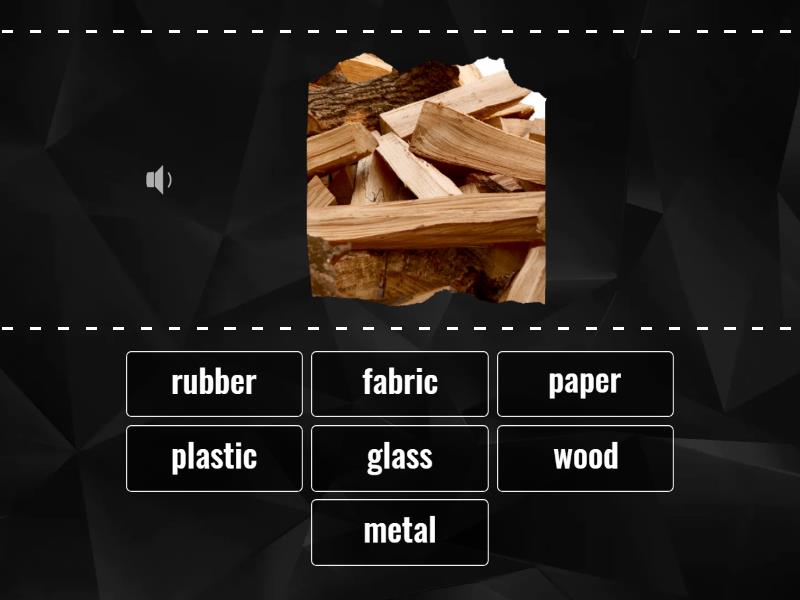 Materials - Find the match