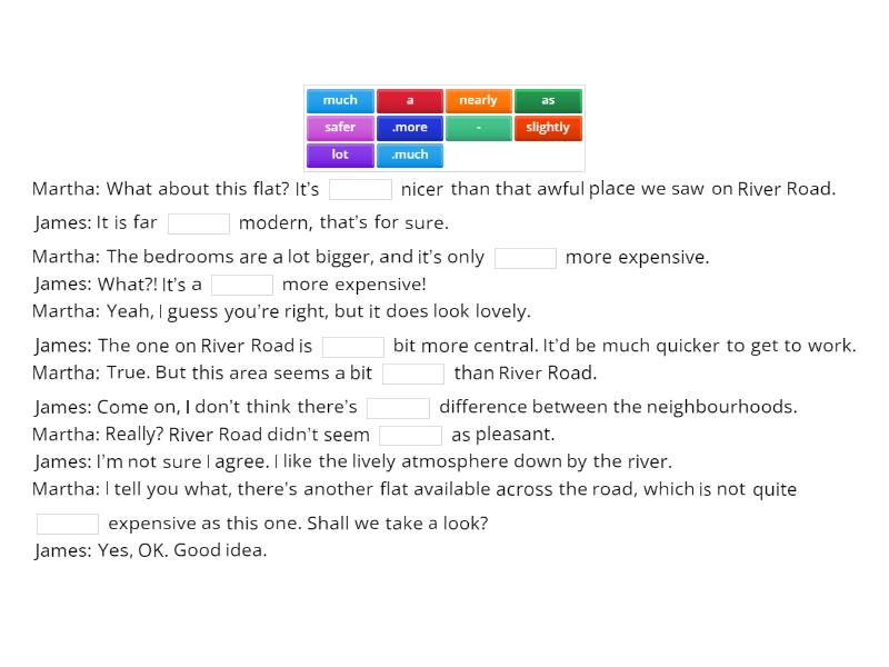 Roadmap B1+ grammar 1 (modifing comparisons) - Missing word