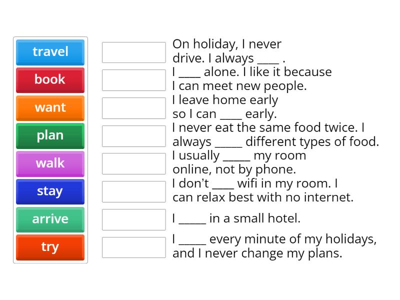 Present Simple - Match up