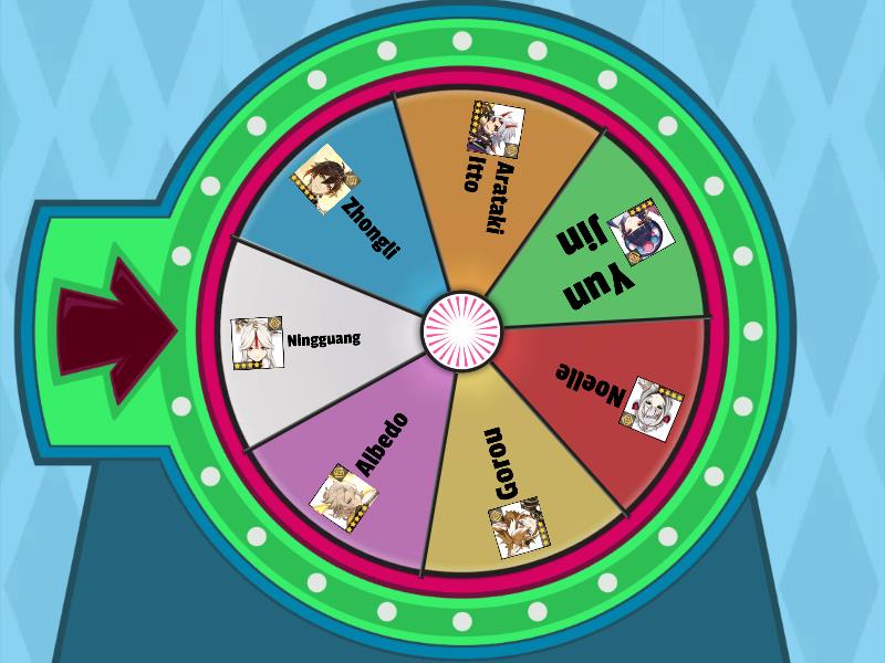 Genshin Impact (Geo) - Random wheel