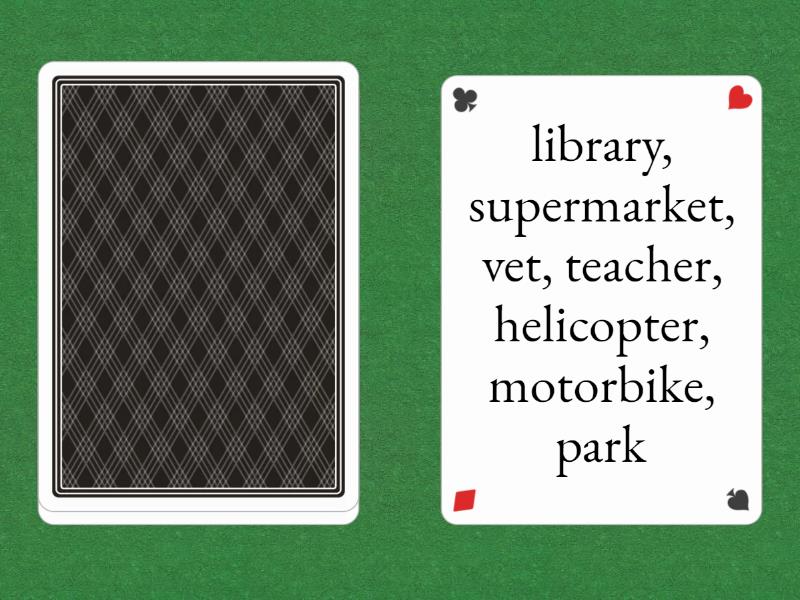 GG2 cards explain - Speaking cards