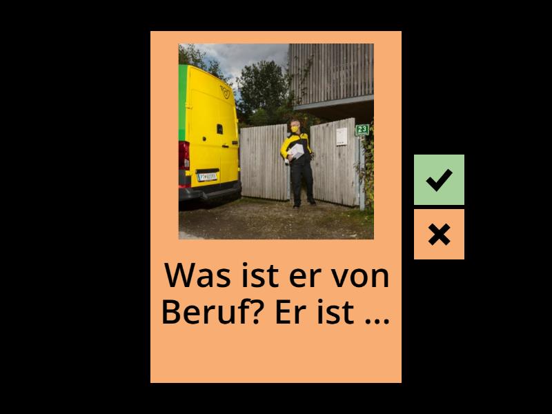 Berufe - Flash-Karten