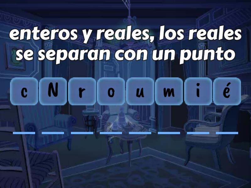 Tipos De Datos De Pseint Anagram 0493