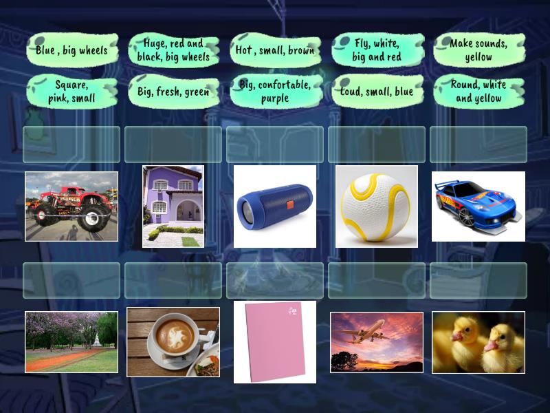 Circling the correct object - Match up