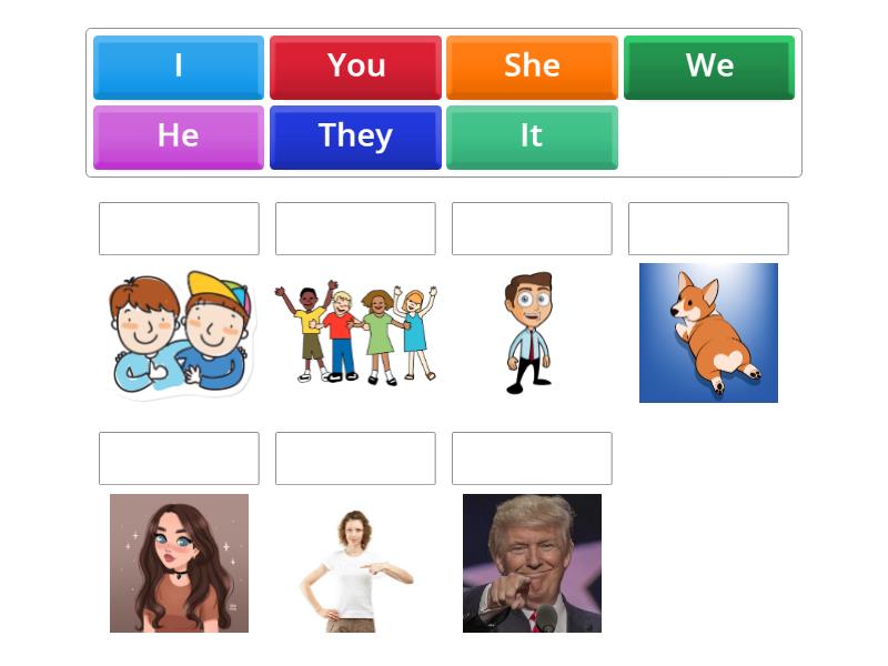 Pronoun - Match up