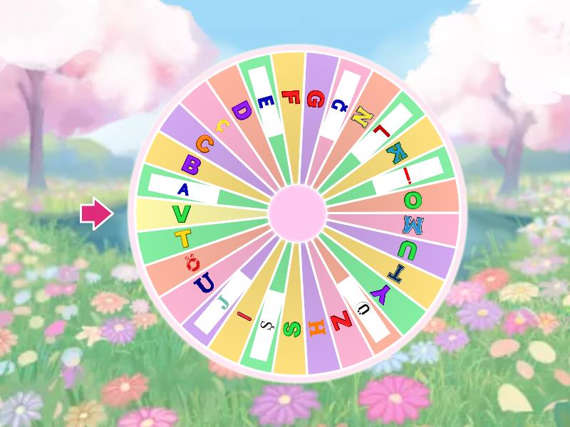 harflar - Spin the wheel