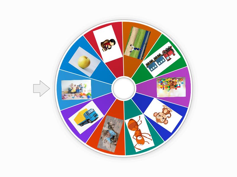 vocab revision - Spin the wheel