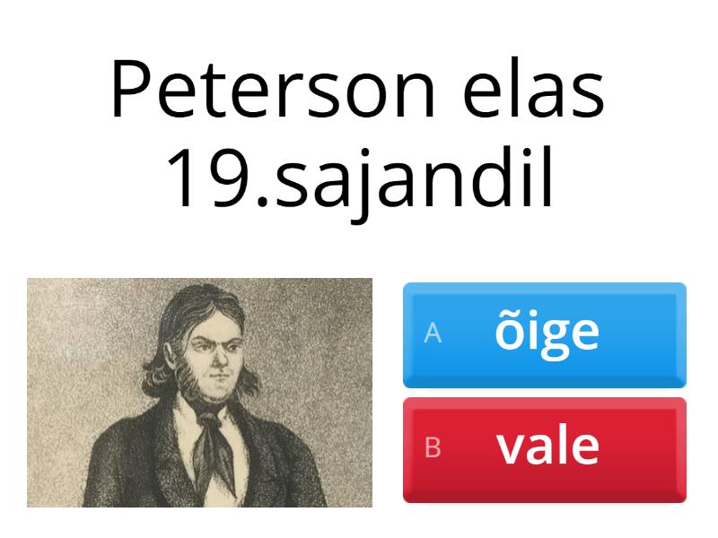 Kristjan Jaak Peterson - Quiz