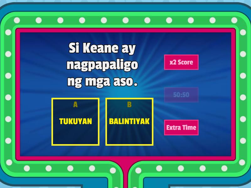 APLIKASYON - Gameshow quiz