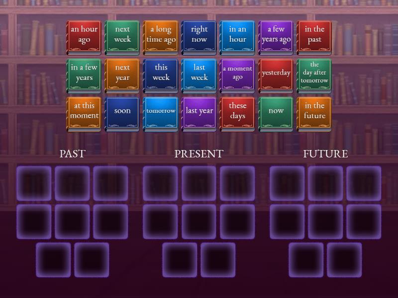 TIME CONTRASTS - Group sort