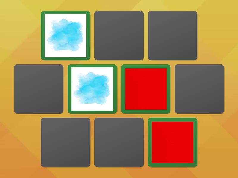 PT. COLORES MEMORY - Matching pairs