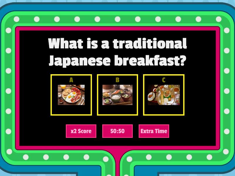 TRADITIONAL BREAKFASTS - Gameshow quiz