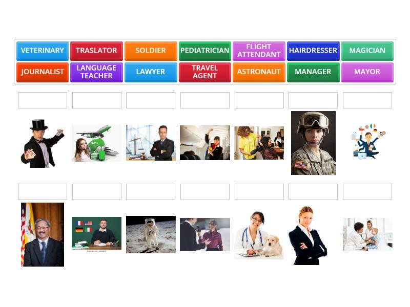 OCCUPATION LEVEL 3 - Match up