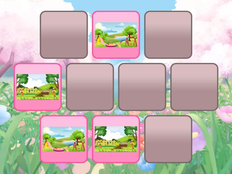 Memory nature - Matching pairs