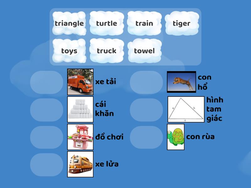Letter T - Match up
