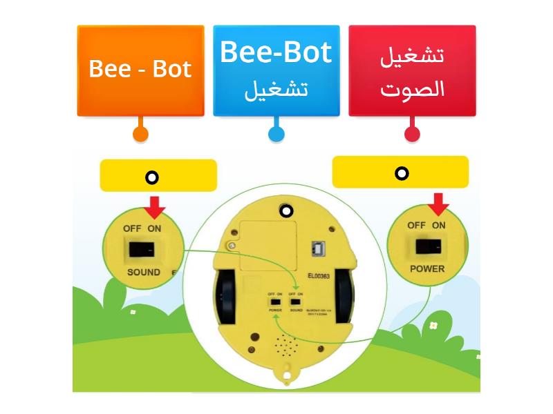 Bee-Bot - Labelled diagram