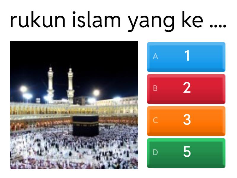 Game Rukun Islam - Quiz