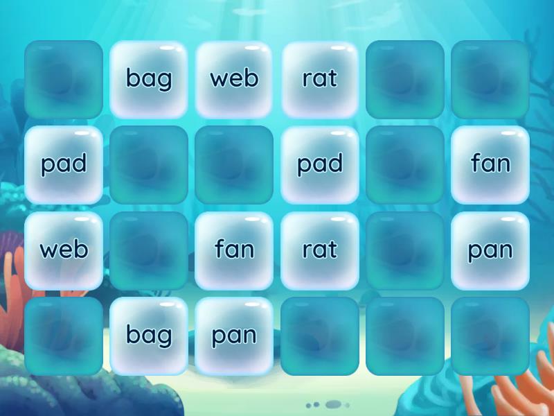 cvc word Sophia - Matching pairs