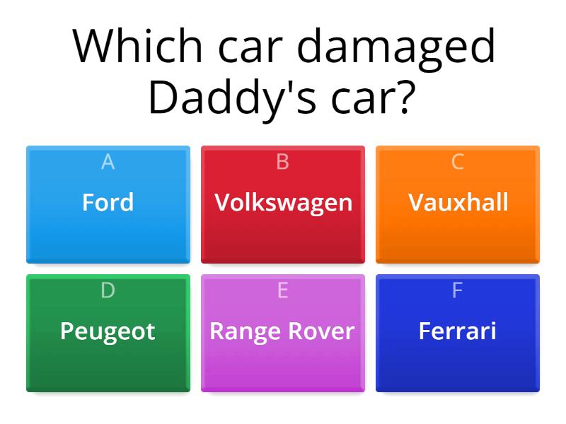 Cars - Quiz