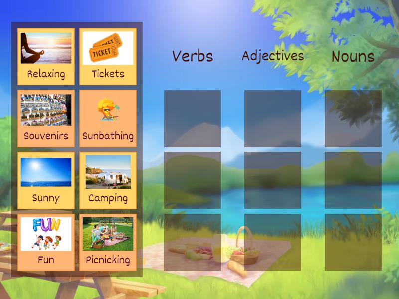 Controlled practice 5 grade - Group sort